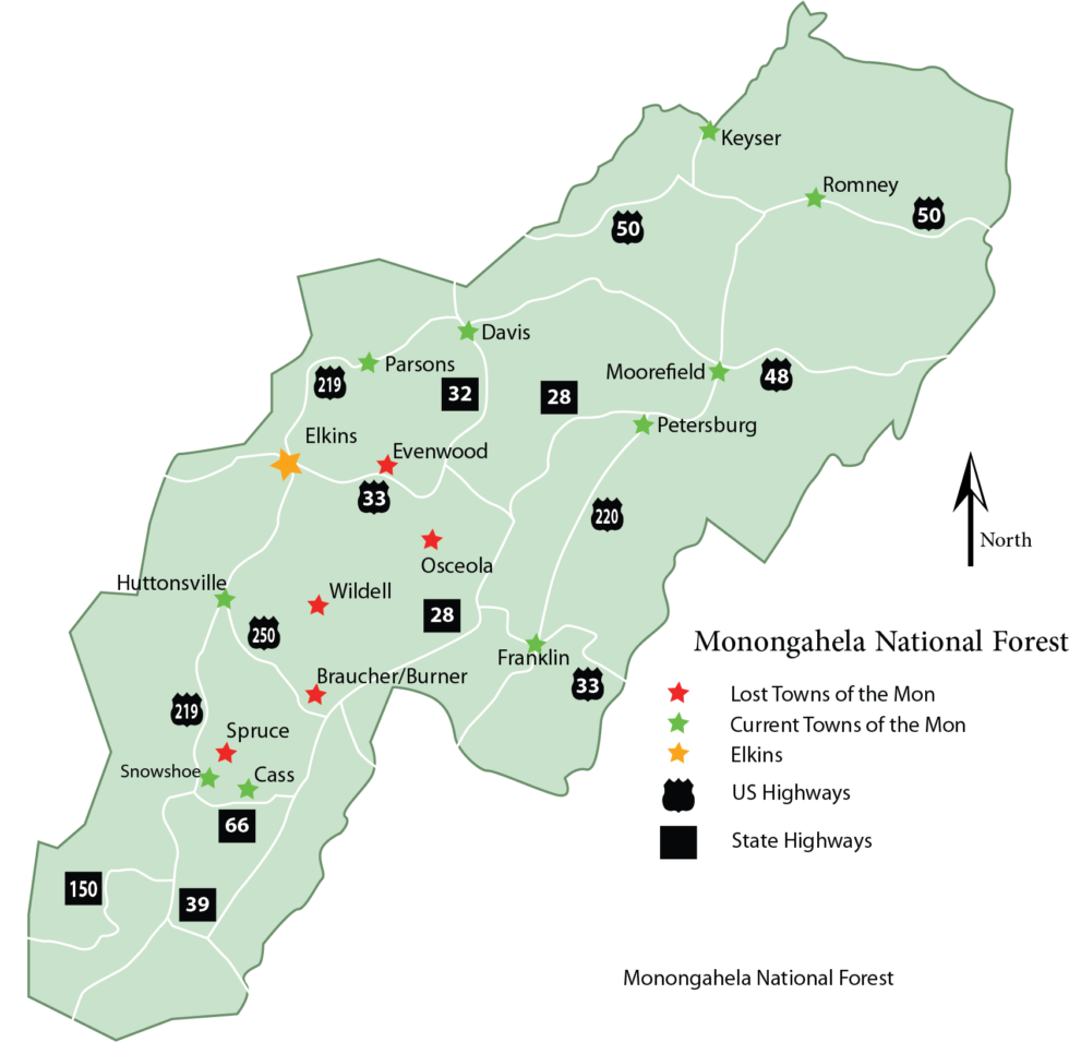 ART EXHIBIT - Lost Towns | Lost Communities of the Mon Forest